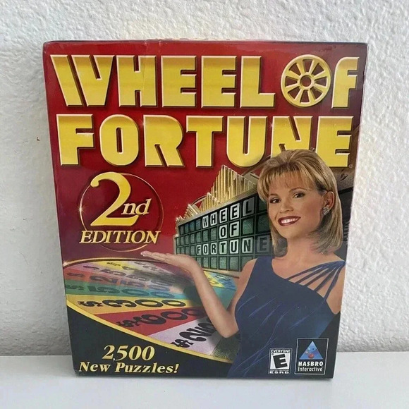 Hasbro | Video Games & Consoles | Wheel Of Fortune 2nd Edition Pc Video ...